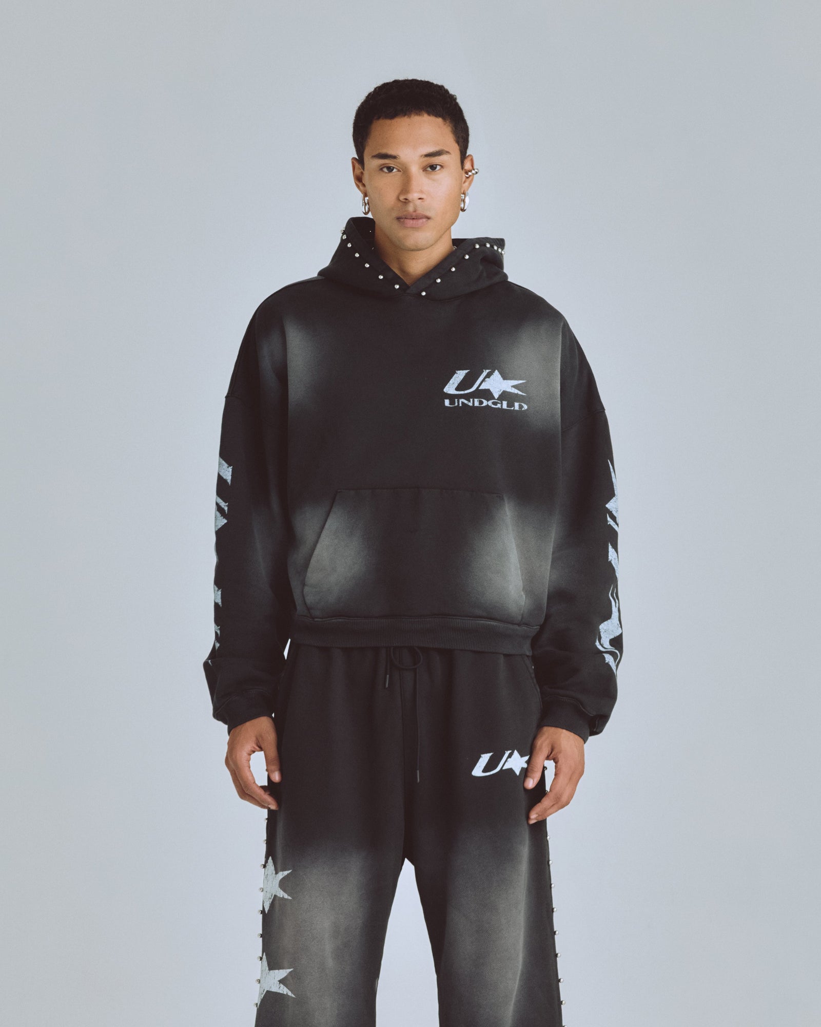 Agnus Dei U Star Hoodie Smokey Black