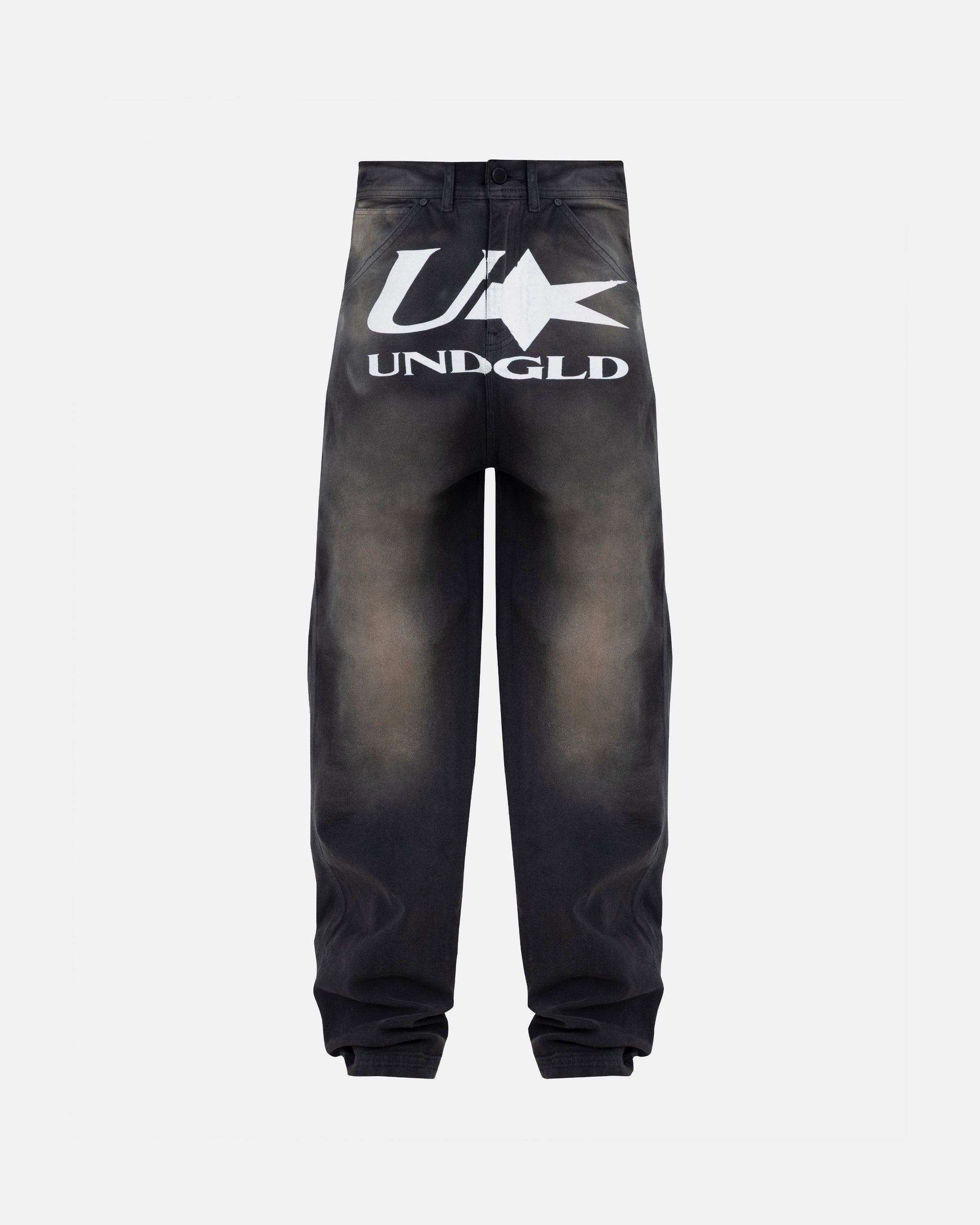 Agnus Dei U Star Wide Jean Dirty Black