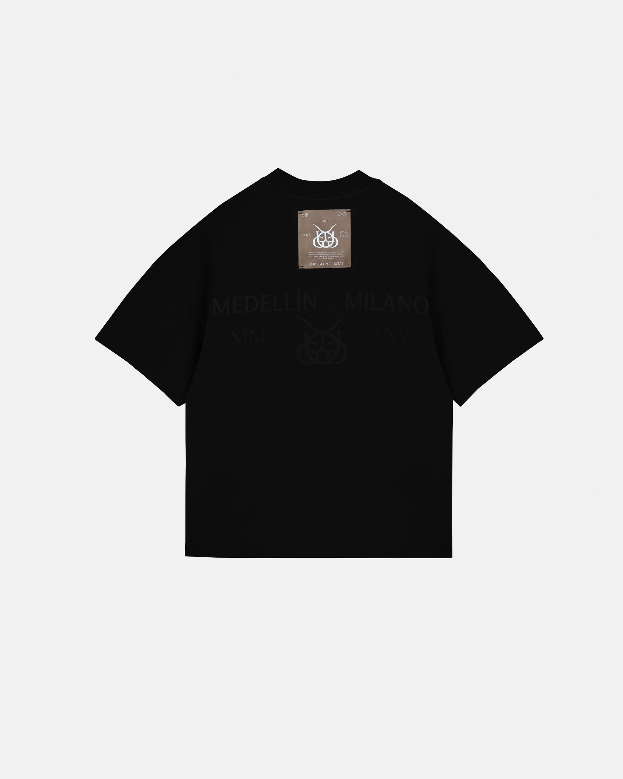 Santa Unión Basic Boxy Fit Tshirt Black